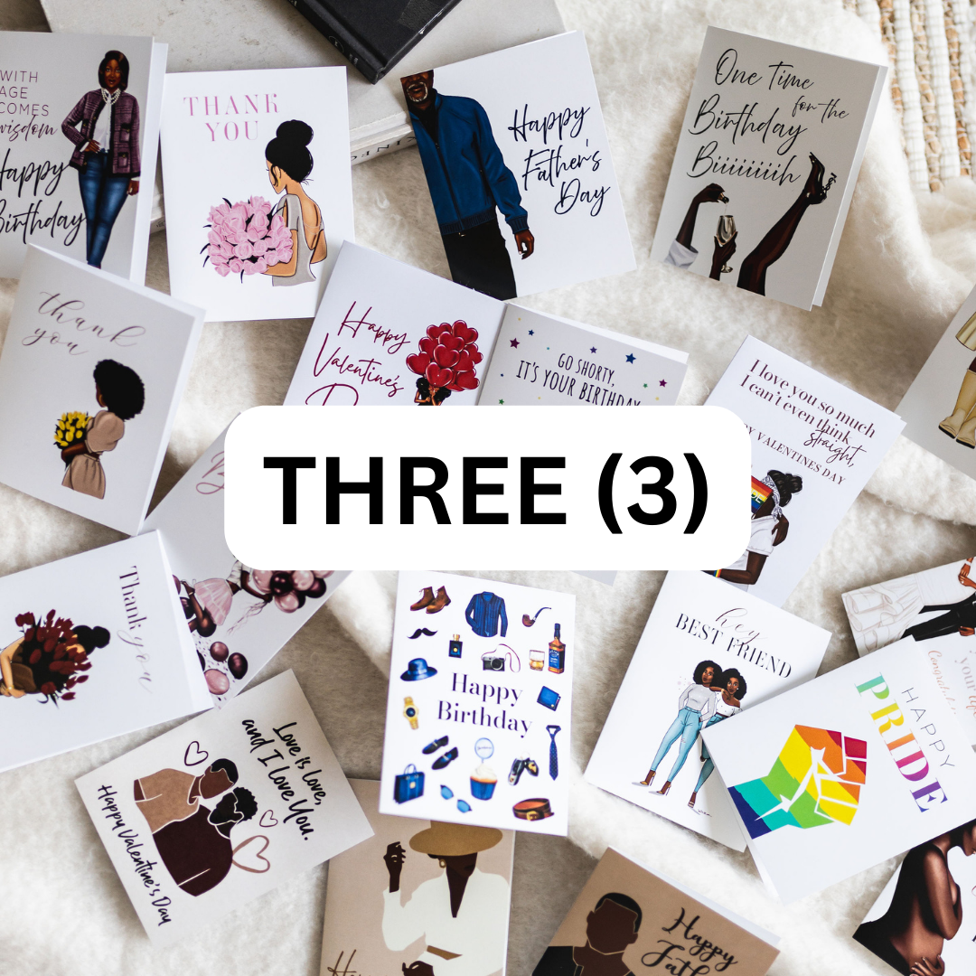 Three (3) Card Bundle – Mint Greetings Inc.