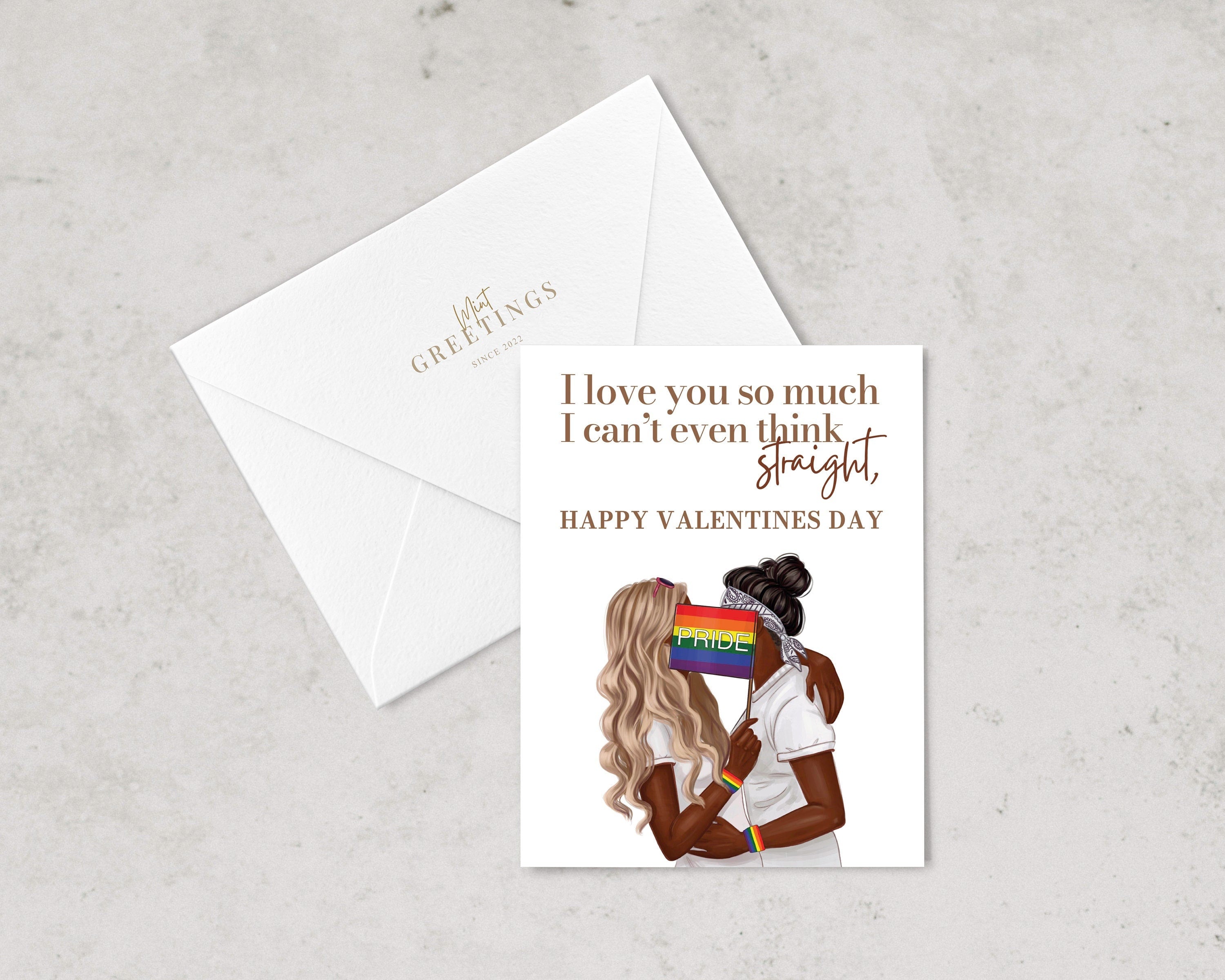 Lesbian Valentine's Day – Mint Greetings Inc.